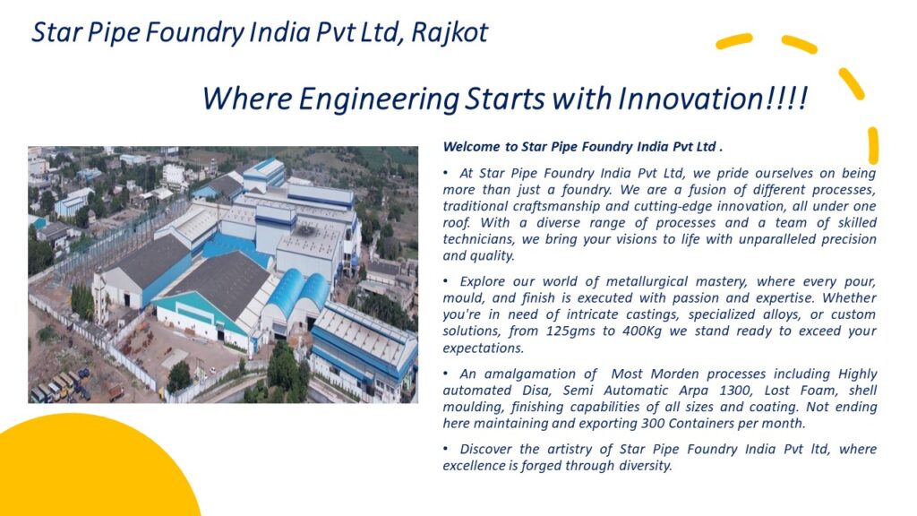 Home | Star Pipe Foundry India Pvt Ltd